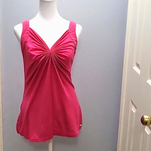 Candie's | Tops | Candies Hot Pink Flowy Blouse Small | Poshmark